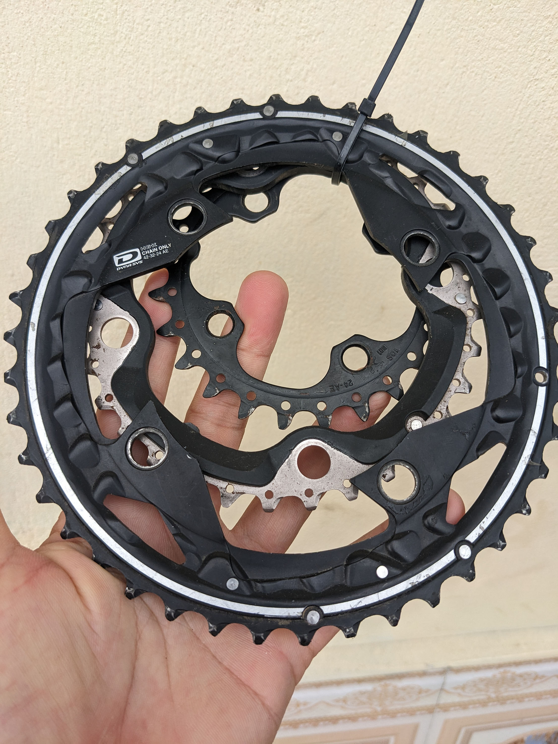 Deore FC M610 Crankset 3 * 9s 3*10 Xe đạp MTB Xe đạp Chainwheel M610 ...