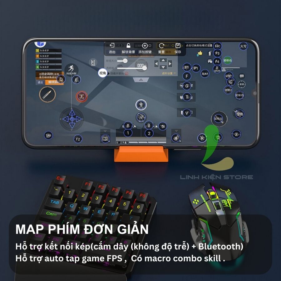 Bộ chuyển đổi chơi game Lie Ying Pro (Lieying Pro) - Thiết bị hỗ trợ ...