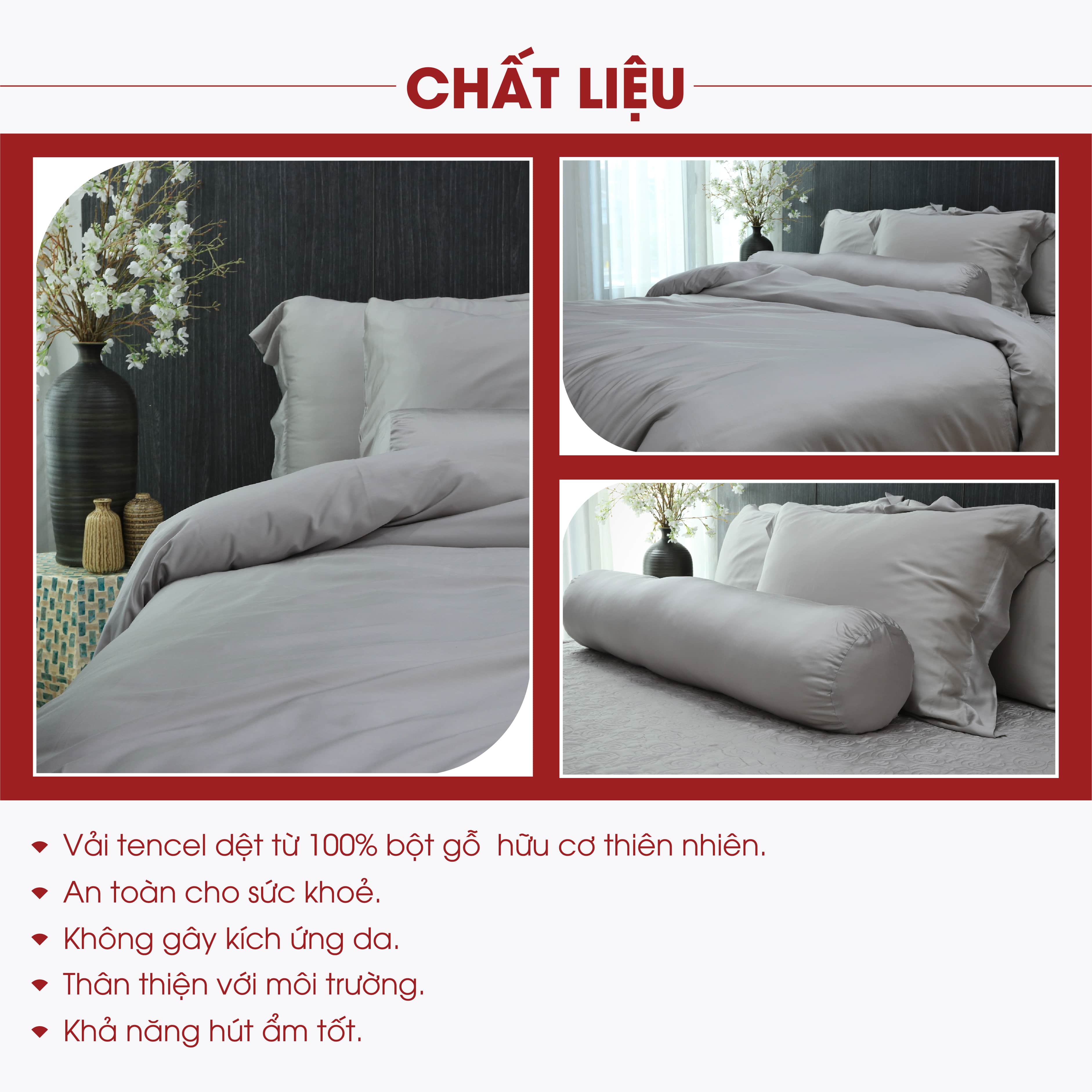 Bộ chăn ga Nature Home Katakura Tencel GC54 - MixASale