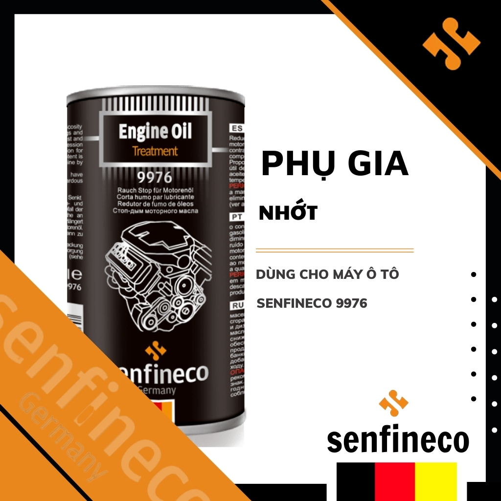 Phụ gia Chống Mài Mòn phục hồi động cơ Senfineco Motorbike Mos2 Engine ...