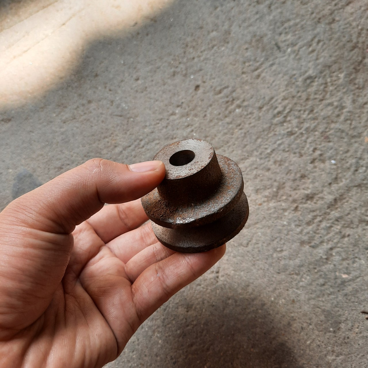 PULY gang 1 rãnh thăng bảng A ( DÂY CUROA BẢNG A) đường kính ngoài 50mm ...