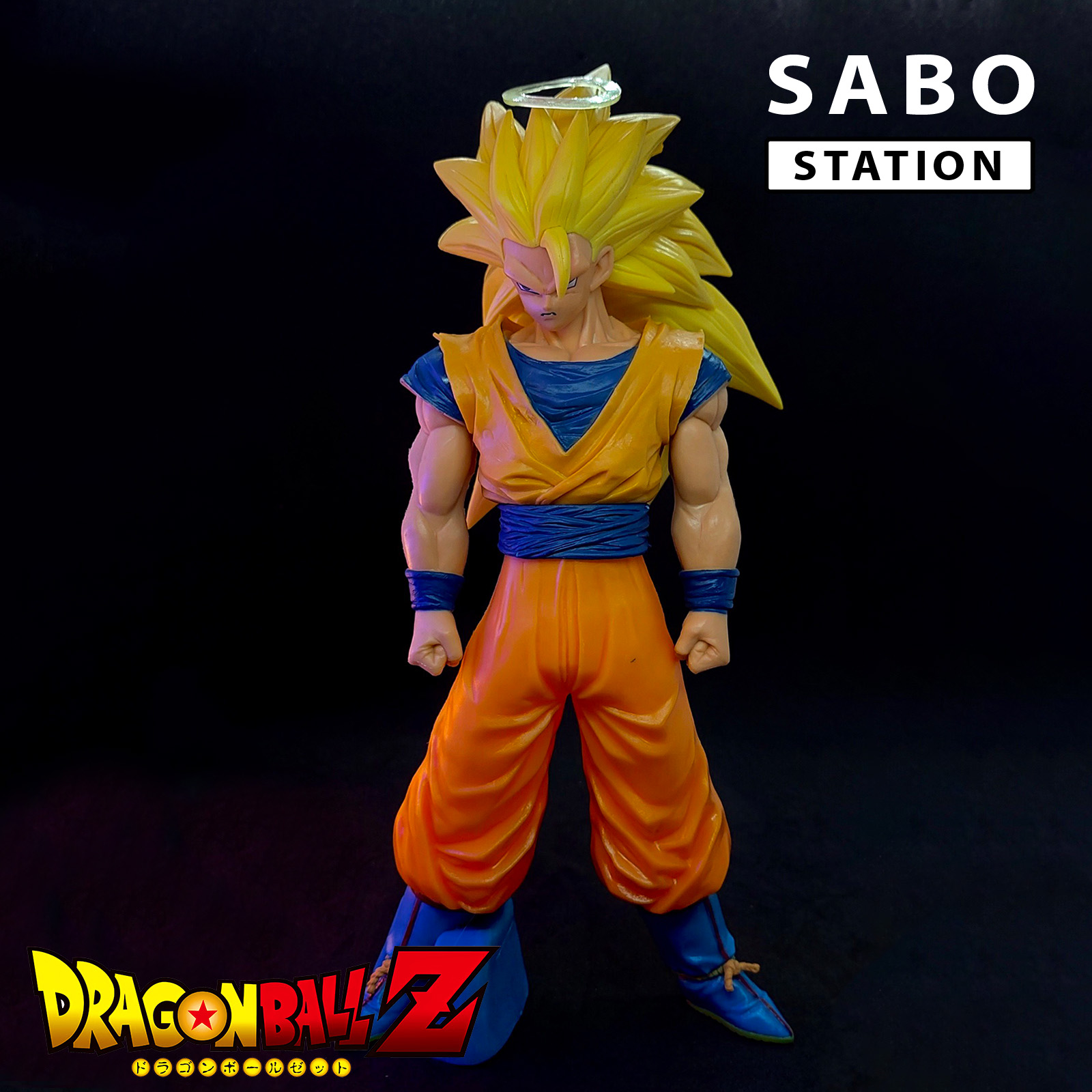 [Sabo station] Mô hình Songoku ssj 3 super sayan 3 - Siêu ngầu CAO 33CM ...