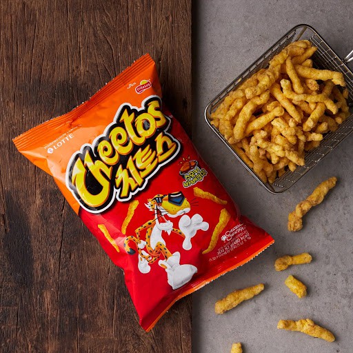LOTTE) Snack Cheetos Vị BBQ - [롯데] 치토스 바베큐 맛 82G | Lazada.vn