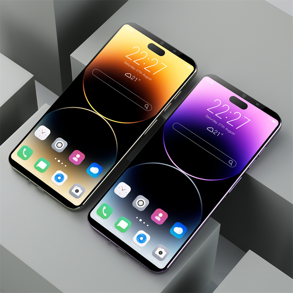 i14 Pro max Điện thoại Giá cả phải chăng 7.3inch Full HD 512G Android ...