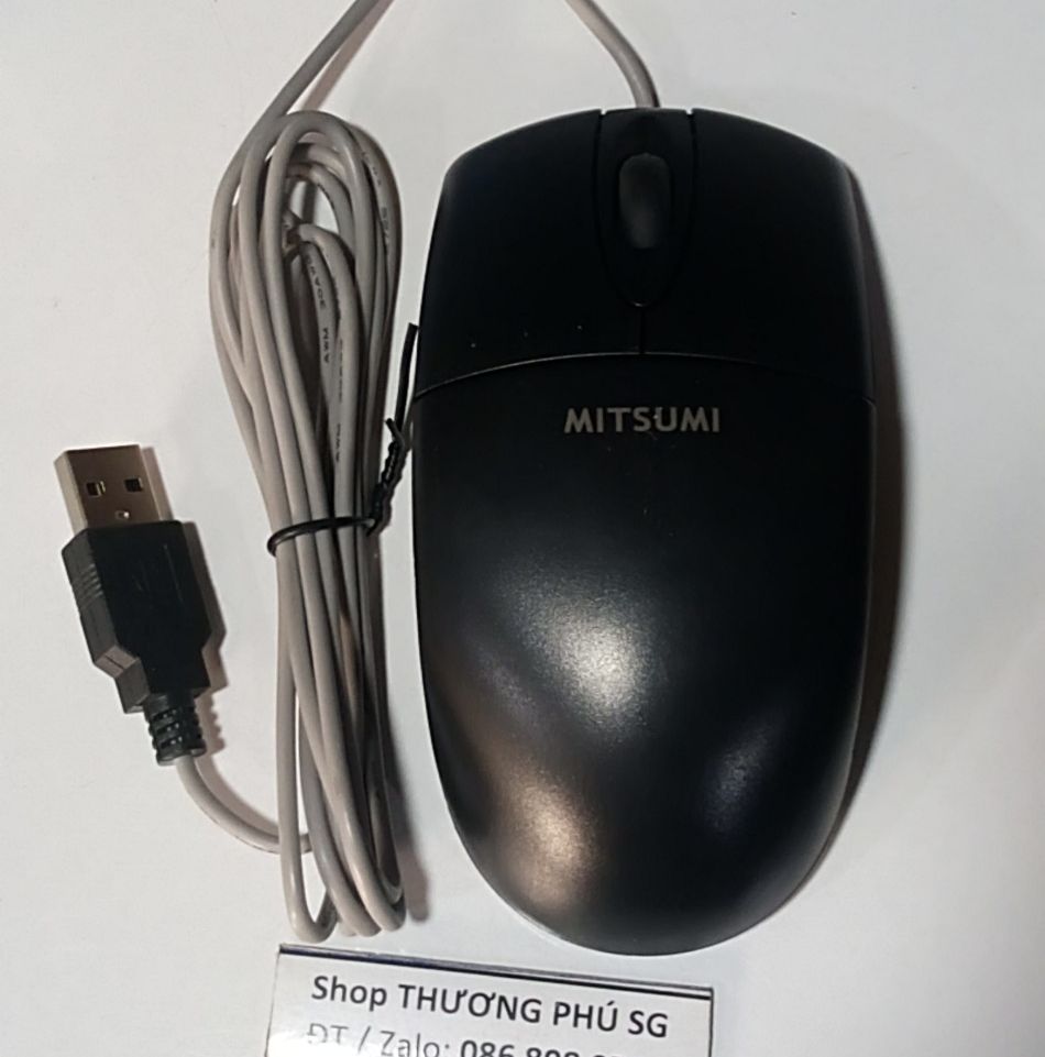 Chuột máy tính Mouse Mitsumi Lớn Model ECM-S6703: Cáp dài 1.8M | Lazada.vn