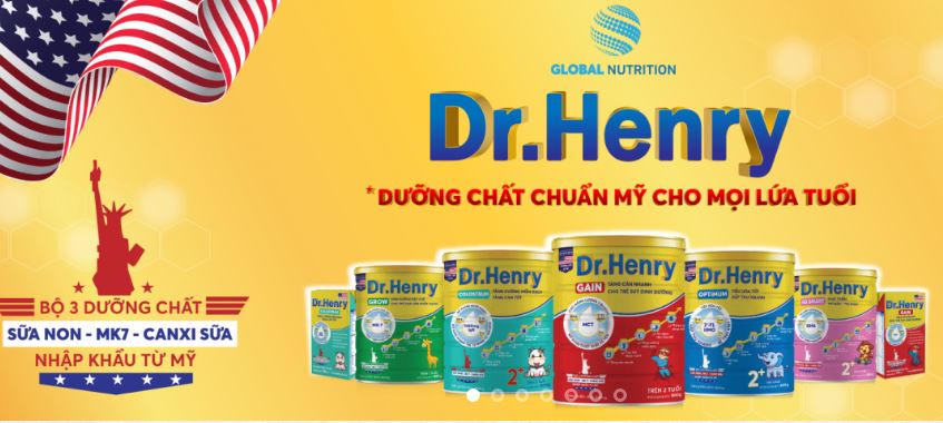 SỮA BỘT DR.HENRY GROW 800G - MixASale