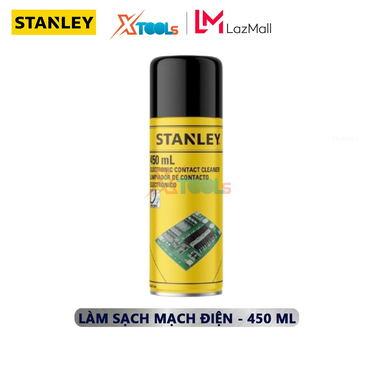 Dung dịch vệ sinh bo mạch điện tử Stanley SXAUCC-044 450ml, chai xịt ...