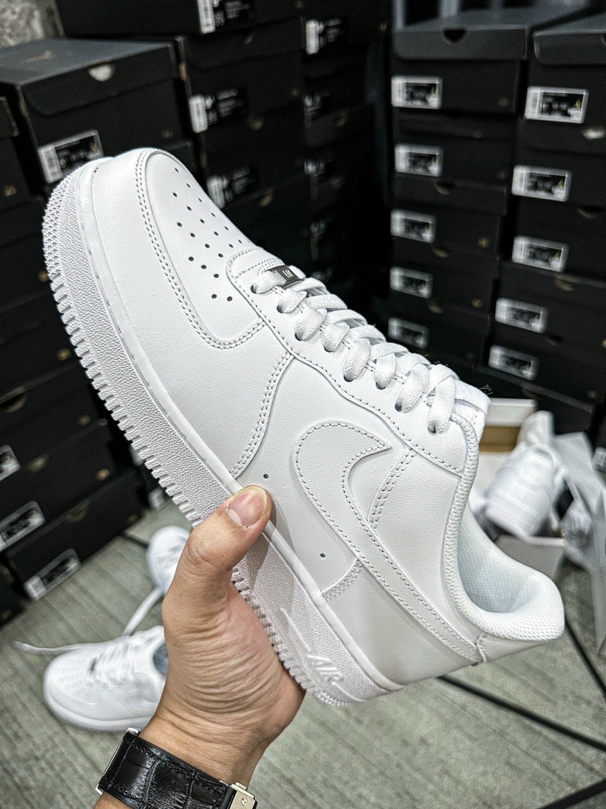 Hàng Likeauth GiàyNike Air Force 1 Full Trắng Nam Nữ Giày AF1 Trắng Đế ...