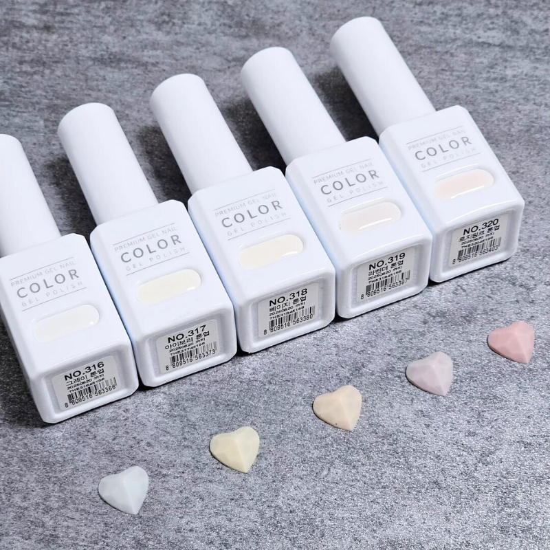 [THE GEL - Tone Up Syrup Edition 5 color ]Set sơn gel thạch hàn quốc ...