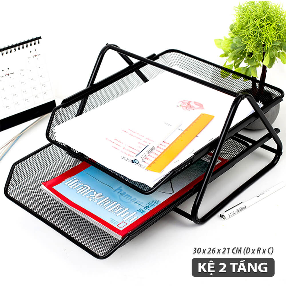 Kệ Đựng Tài Liệu Để Bàn Làm Việc Hamart Khay Hồ Sơ Văn Phòng A4 Decor ...