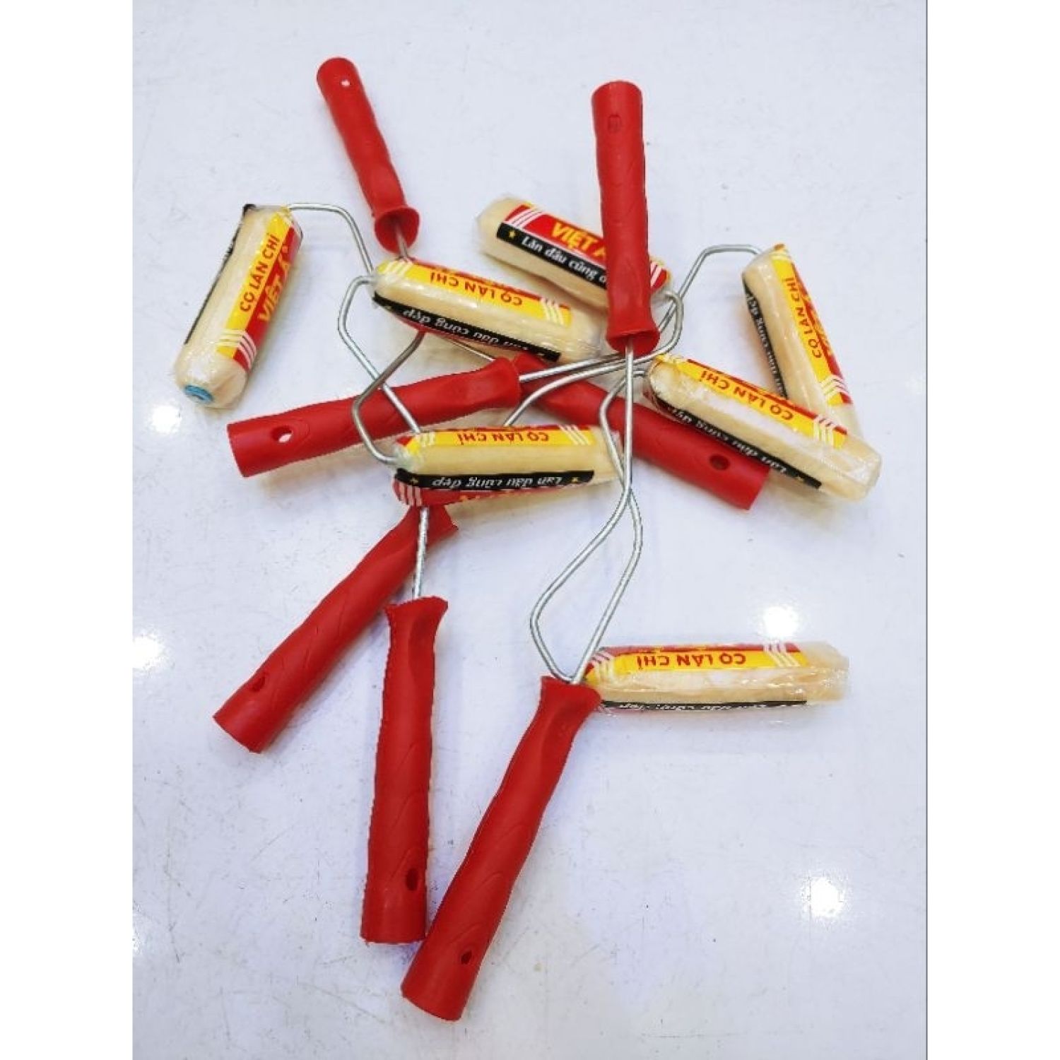 Cây lăn 10cm, rulo sơn nước, lô lăn sơn dầu, lu lăn keo các loại ...