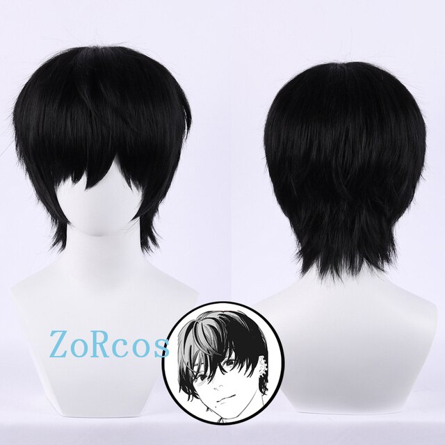 Anime Chainsaw Man Mitaka Asa Yoshida Hirofumi Cosplay Wig Chainsaw Man ...