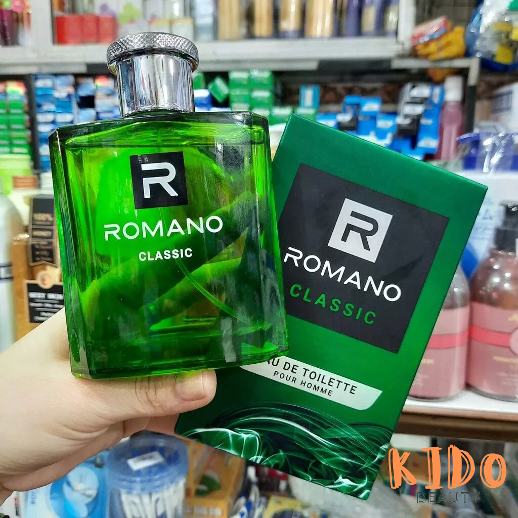 Nước Hoa Nam ROMANO Classic Pour Homme EDT 100ml xịt thơm body romano ...
