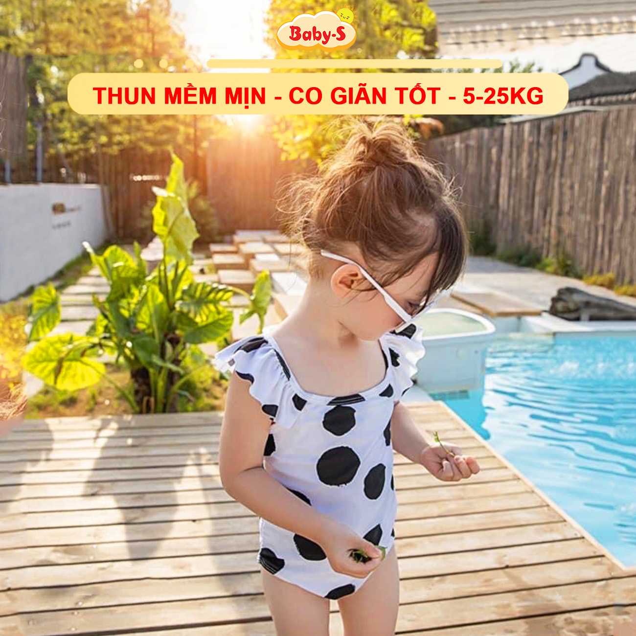 Đồ bơi bé gái bikini 2 mảnh thổ cẩm 8kg-25kg bikini thổ cẩm cho bé 8kg-25kg - MixASale