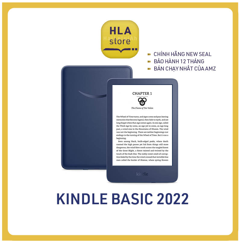 Máy đọc sách All new Kindle (kindle basic) - 2022 (11th) 2019 (10th ...