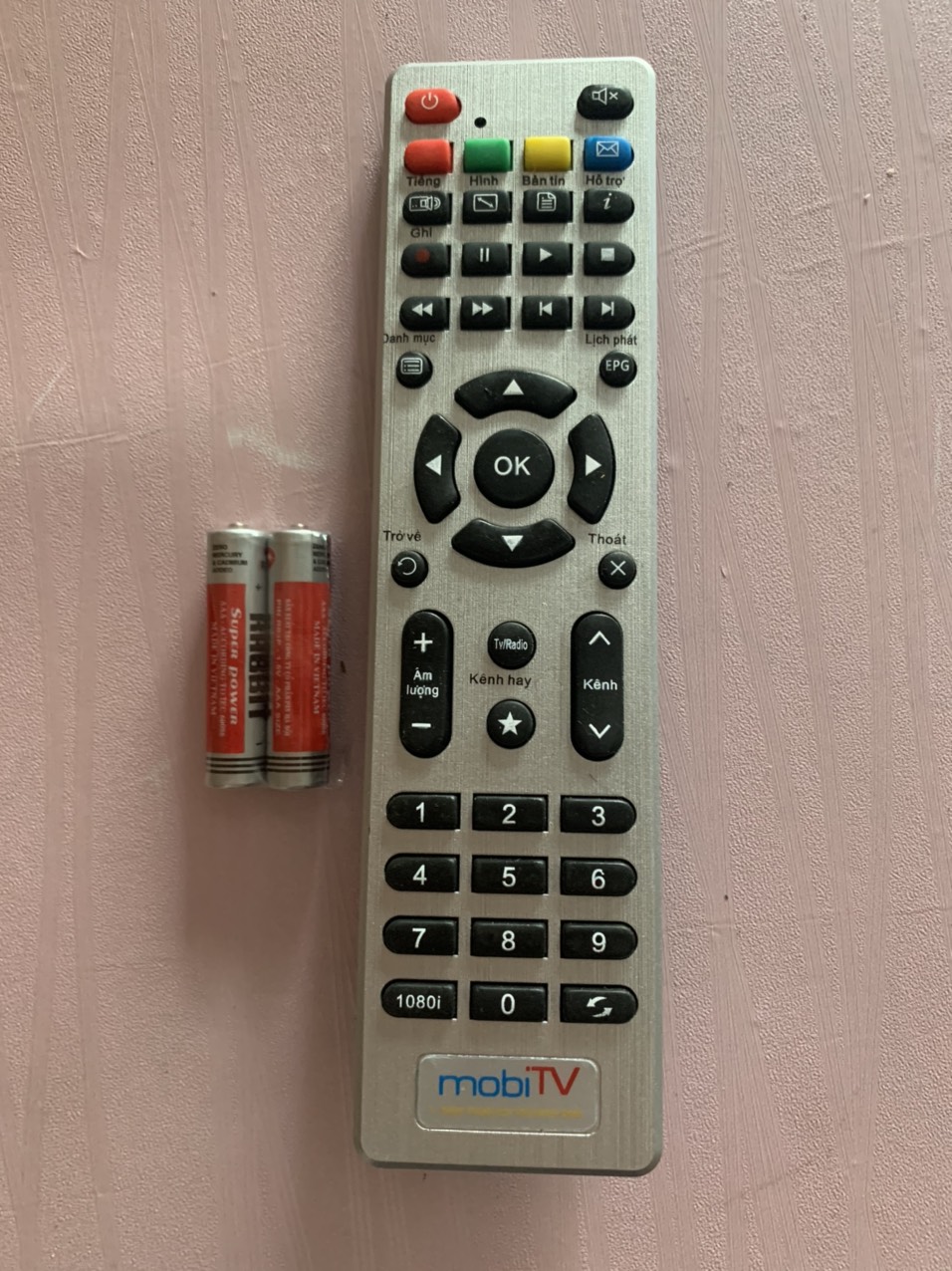 REMOTE ĐIỀU KHIỂN ĐẦU THU TRUYỀN HÌNH MOBITV REMOTE MOBITV - MixASale