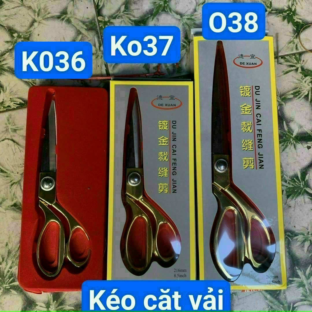 Kéo Cắt Vải Kéo Thợ May Thép Màu Vàng | Lazada.vn