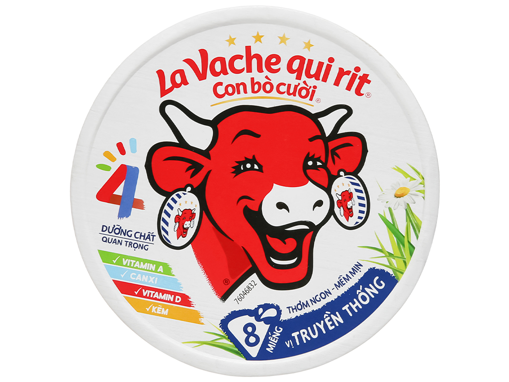 Phô mai Con Bò Cười - 16 miếng - (224g) - MixASale