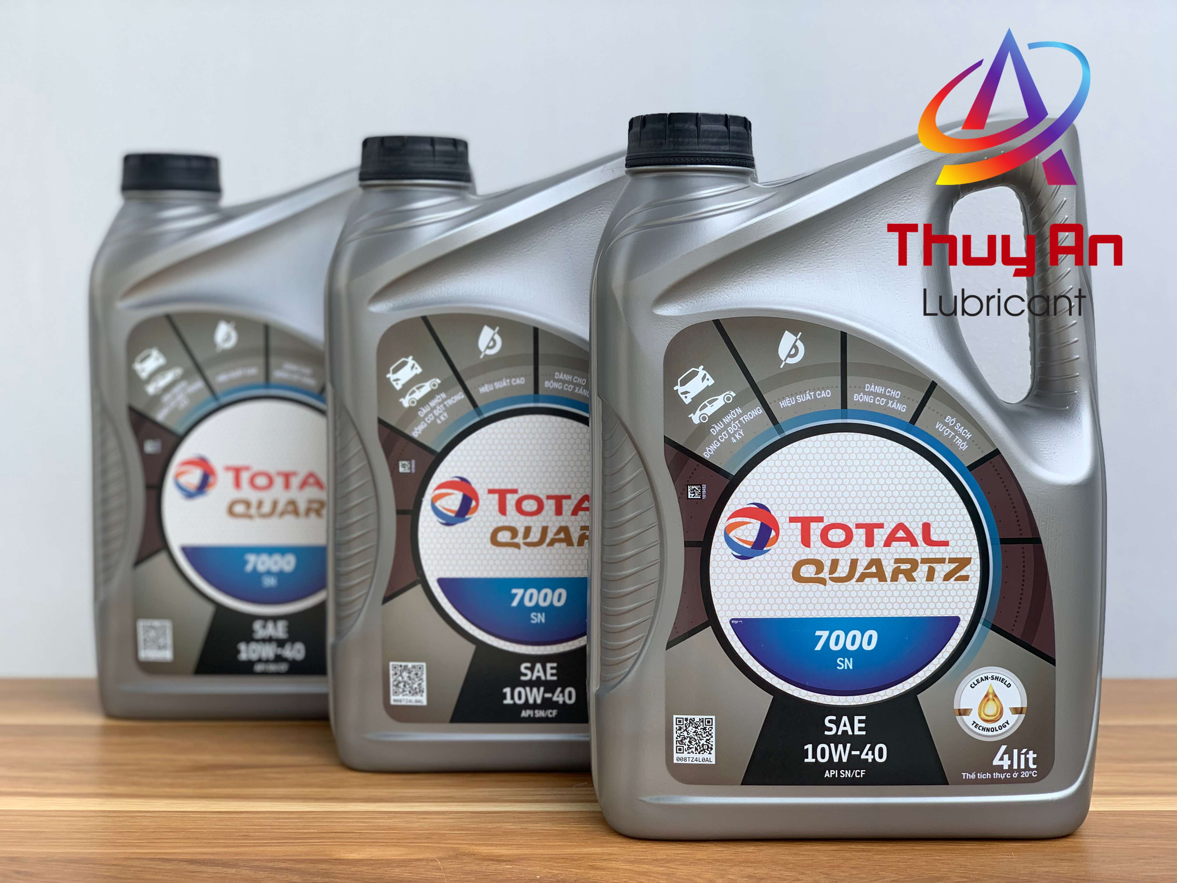 Dầu Nhớt Ôtô Cao Cấp TOTAL QUARTZ 7000 SN 10W-40 4L - Động Cơ Sung Sức ...
