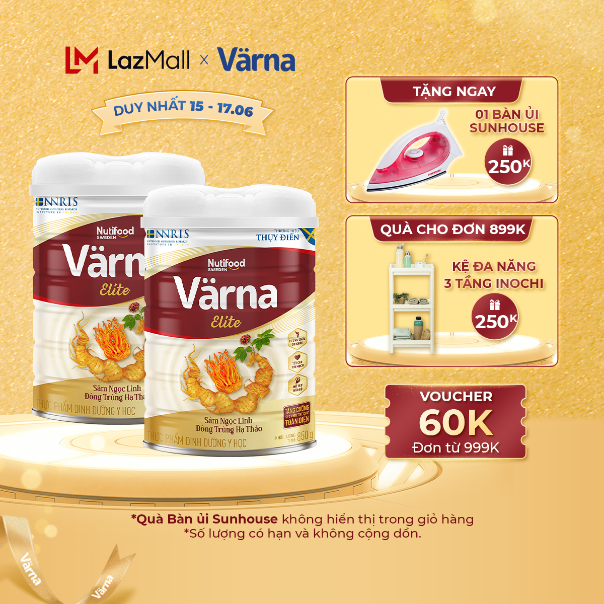 Sữa bột Varna complete lon 850g - dinh dưỡng cho người cao tuổi - MixASale