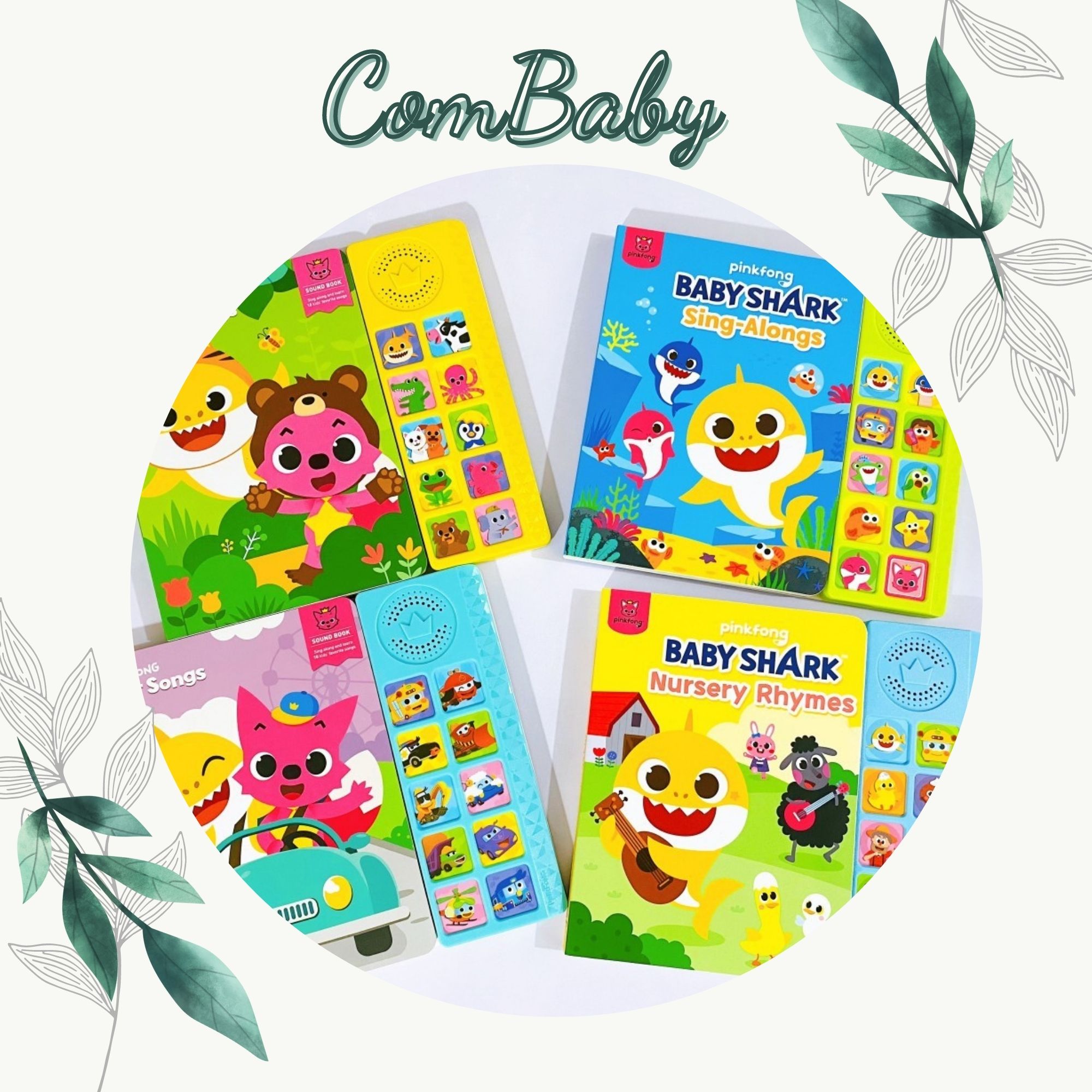 Sách phát nhạc BABY SHARK PINKFONG -SOUND BOOK Chính hãng | Lazada.vn