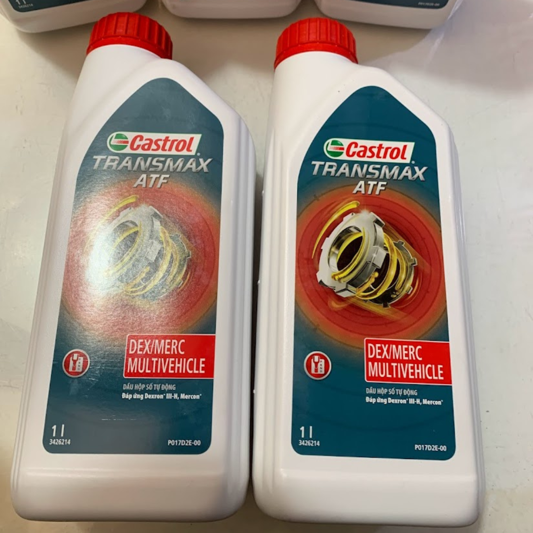 Nhớt Trợ Lực Tay Lái ATF - Dầu Hộp Số Tự Động 4 Cấp CASTROL TRANSMAX ...