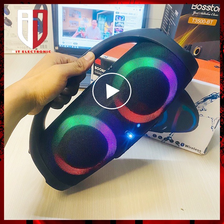 Loa Bluetooth BOOMBOX2 B15 Cầm Tay Loa Nghe Nhạc Di Động Không Dây Công Suất Lớn Led RGB | Lazada.vn