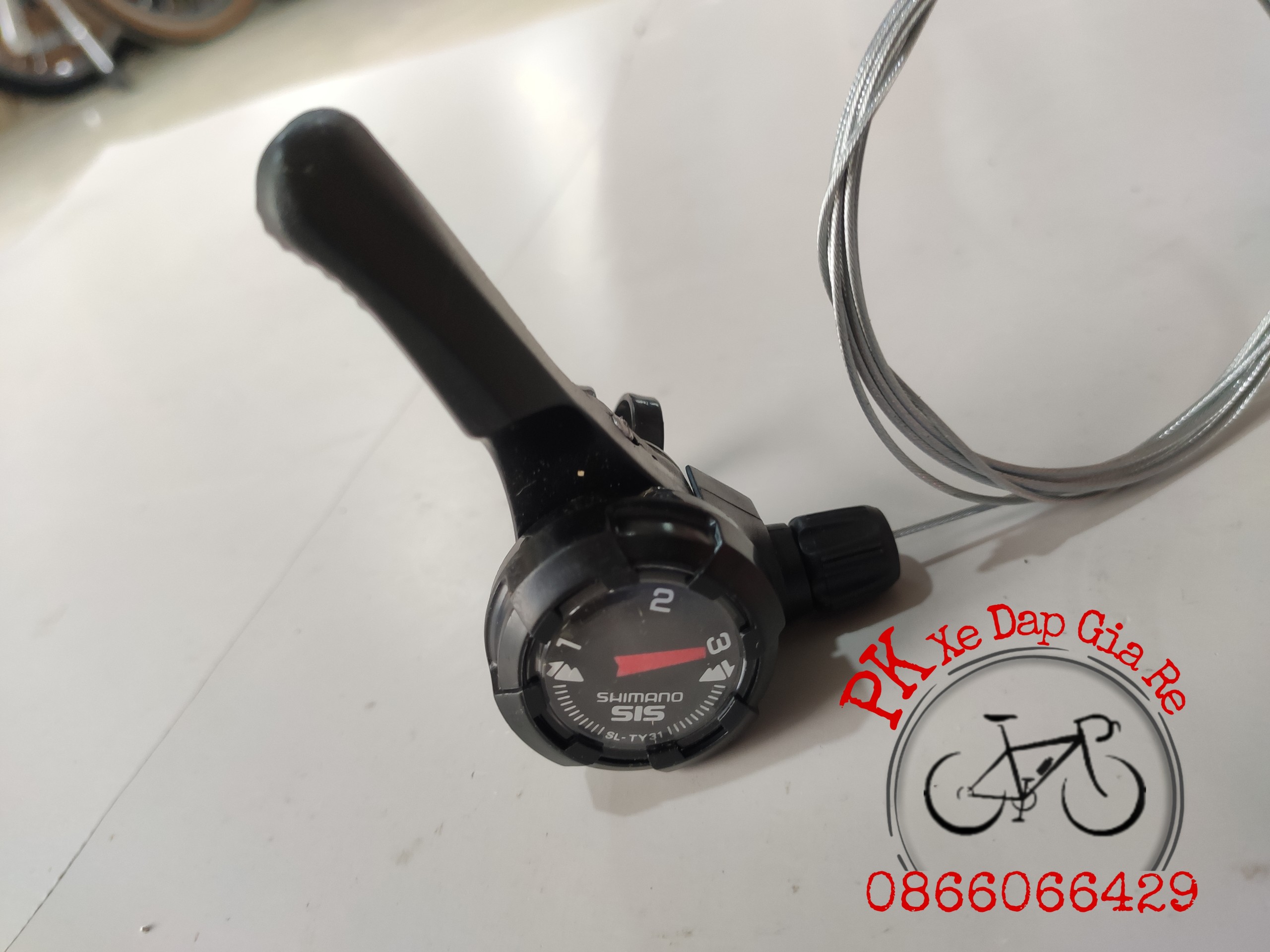 Tay đề gạt SHIMANO SL-TY31 3x6 speed, Tay đề xe đạp Shimano 3x6 tốc độ ...