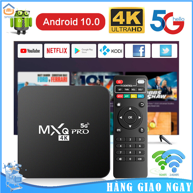 MXQ Pro 4K Smart TV Box - Multimedia Player 4 lõi 4K HD Android TV Box ...