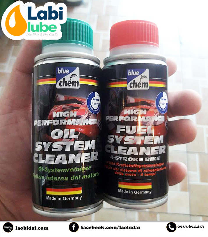 COMBO Phụ Gia Vệ Sinh Và Súc Rửa Động Cơ Bluechem - 50ml, Giúp Làm Sạch ...