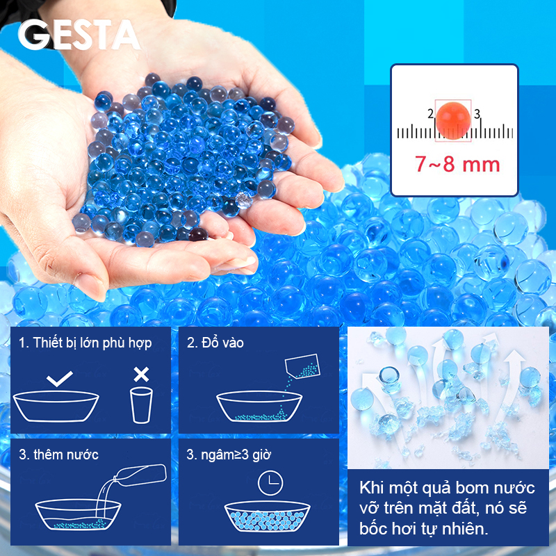 5000 gel Bóng.Công suất lớn Hạt nước Chai lọ.an toàn đồ chơi súng bắn ...