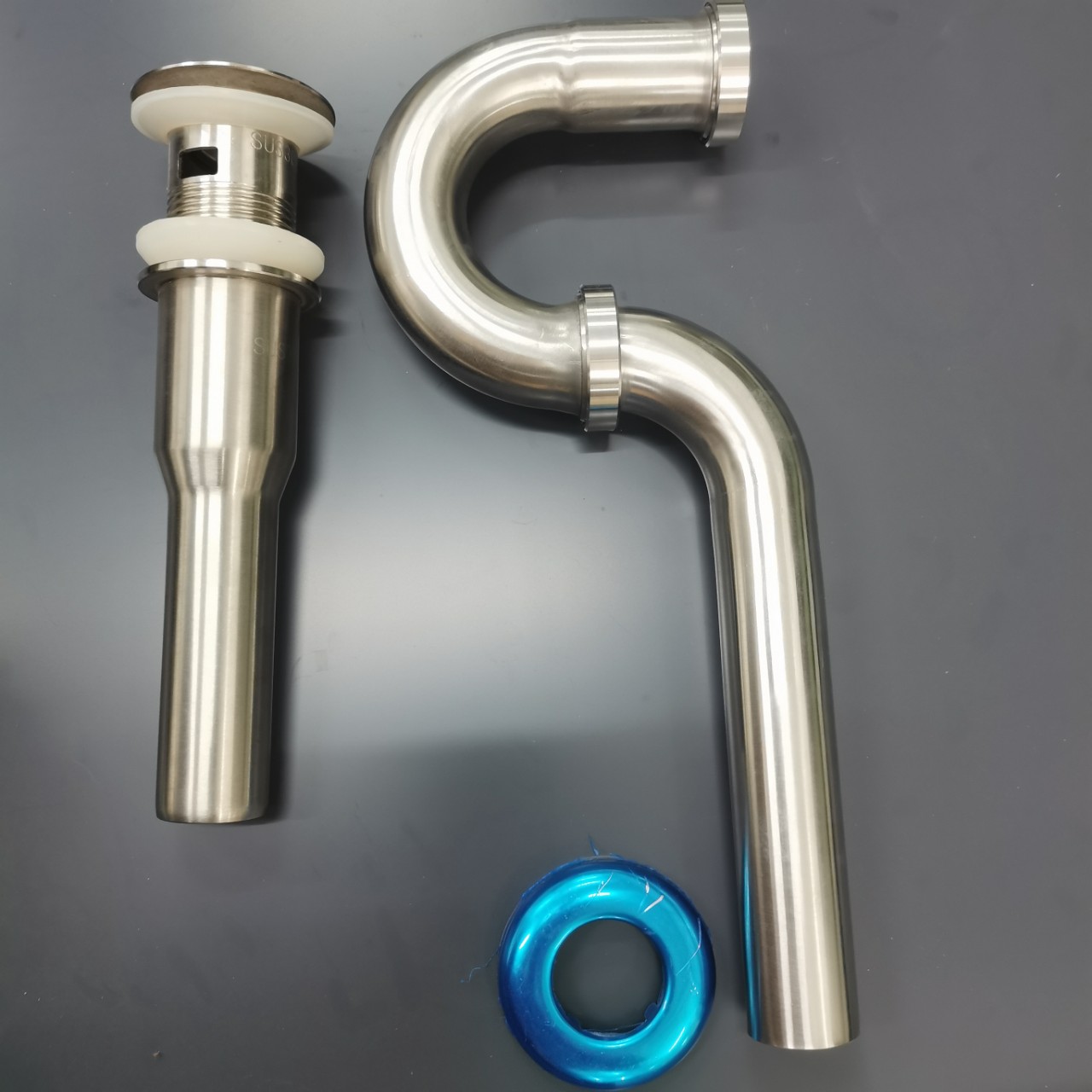 Xiphong chậu rửa mặt lavabo inox 304, Ống thải cho xiphong chậu rửa mặt ...