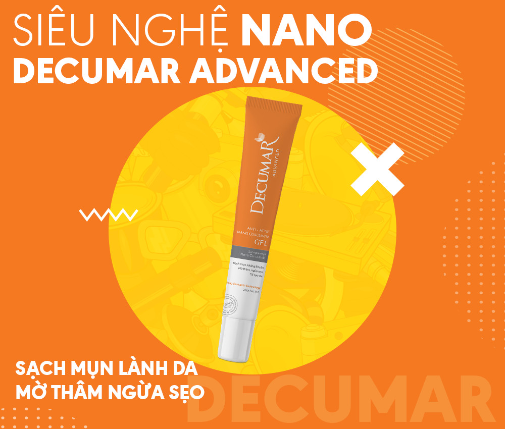 Gel ngừa mụn Decumar Advanced 20gr - sạch mụn - kháng khuẩn - mờ thâm ...