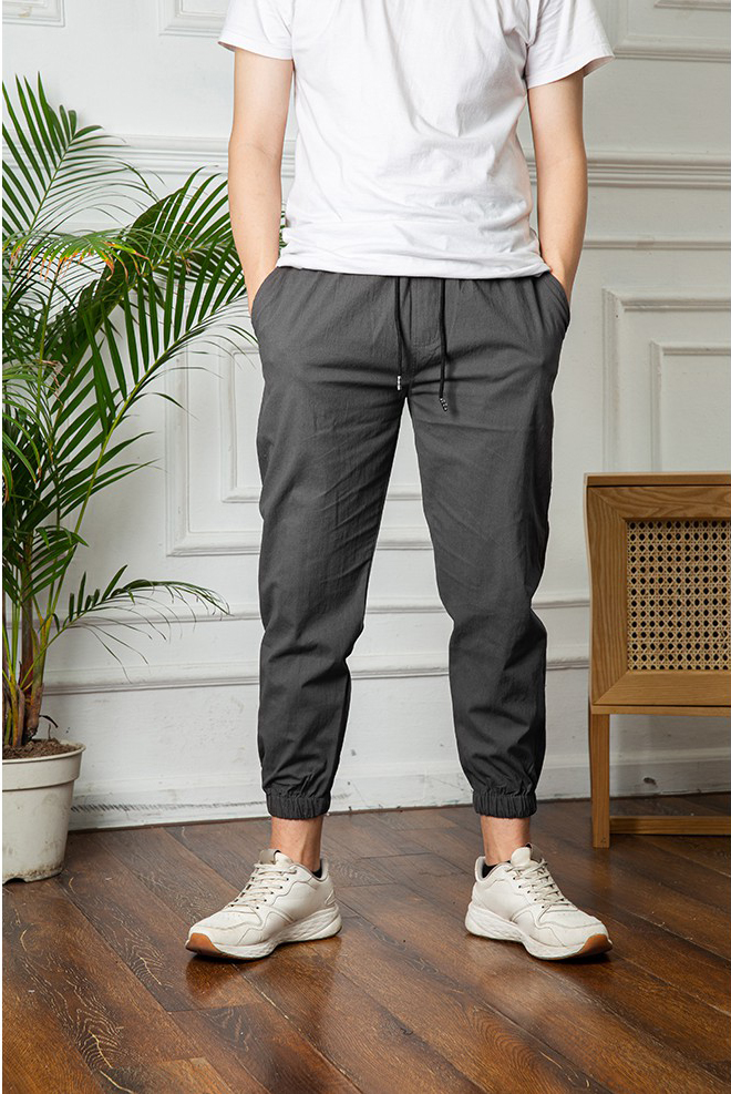Jogger Đũi Nam AROTI Quần Form Slim Fit Chất Vải Đũi Xước Đẹp Cao Cấp ...