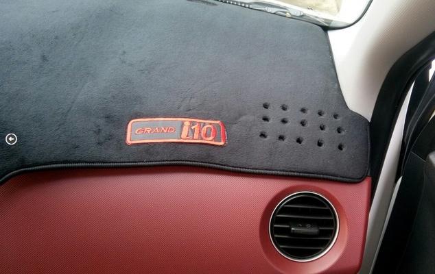 Thảm Taplo Xe Grand I10 2014 đến 2022 Mẫu Nhung Lông Cừu Cao Cấp Có Đế ...