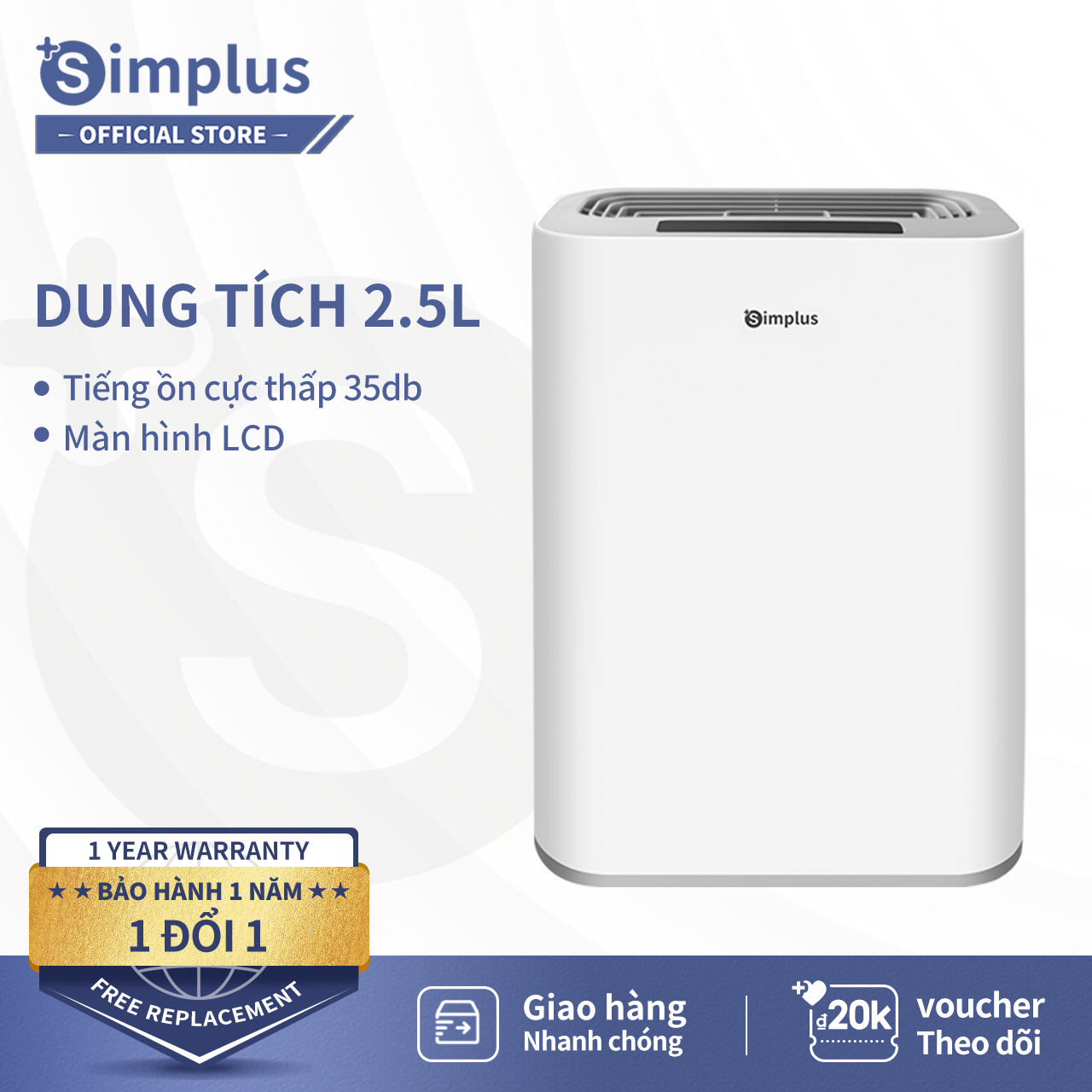 Nồi lẩu điện đa năng Simplus 1.5L Tráng men chống dính điều chỉnh nhiệt ...