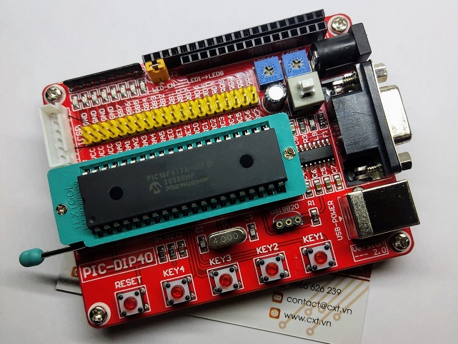 PIC16F877A KIT PIC Development Board | Lazada.vn