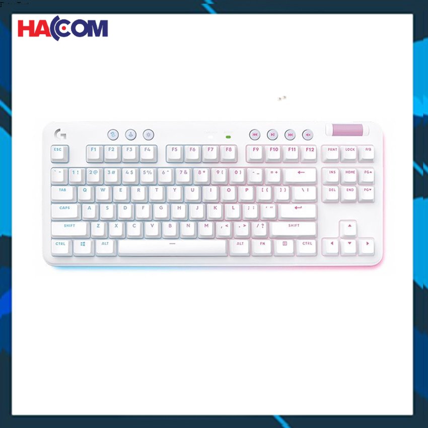 Bàn phím game không dây Logitech G715 TKL RGB Aurora Off White Thiết kế ...
