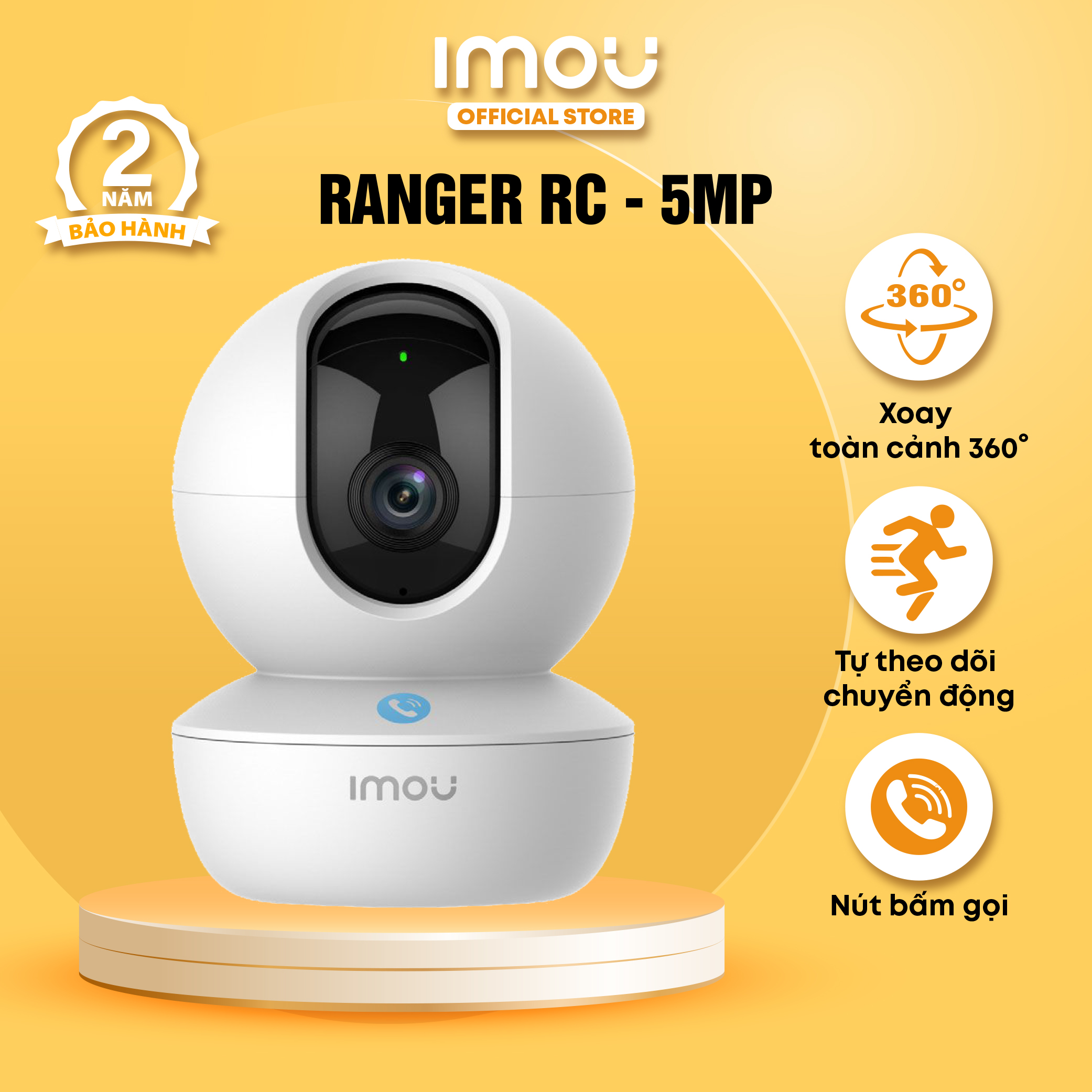 Camera Wifi IMOU Ranger SE (2MP) I Phát hiện con người I Đàm thoại hai ...