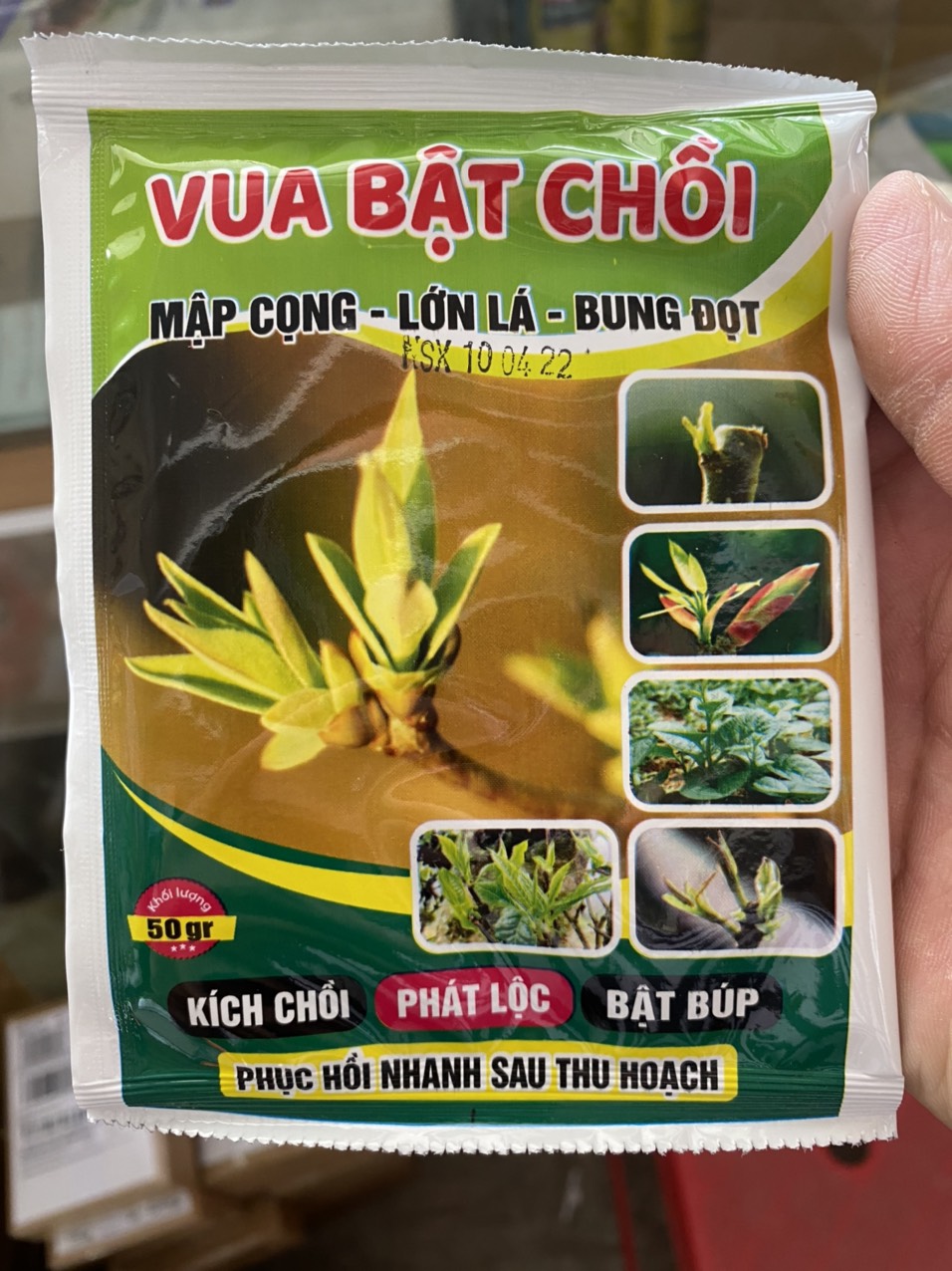 Vua bật chồi (gói 50gr) hàng chính hãng kích chồi bật lộc | Lazada.vn