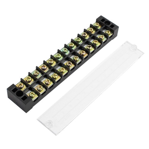 (Combo 2) Domino khối đen đấu dây 3P, 4P, 6P, 12P loại 15A, 25A - MixASale