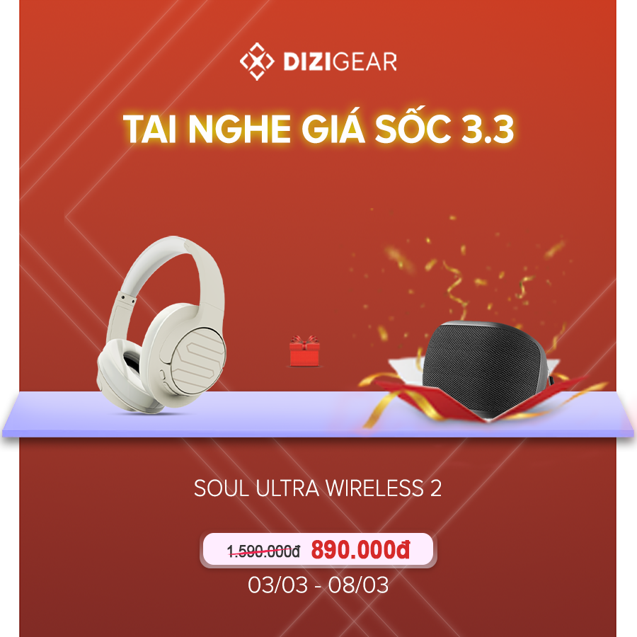 Tai Nghe Headphone Bluetooth Soul Ultra Wireless 2 BT 5.2 Low Latency ...