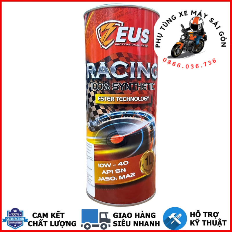 Nhớt Zeus Scooter 10w40 800ML dành cho các dòng xe tay ga 4 thì ( MUA 2 ...