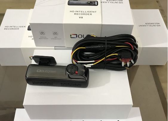 Camera hành trình OLED V8 Pro kết nối điện thoại và màn hình Android ô ...