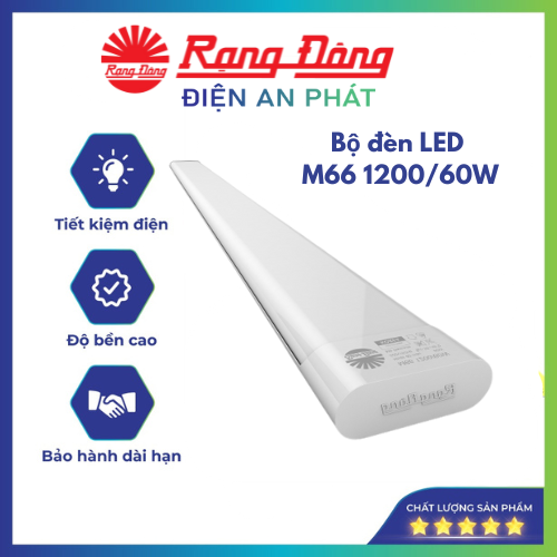 [CHÍNH HÃNG] Đèn LED bán Nguyệt Rạng Đông 60w Model: M66 1200/60W ...