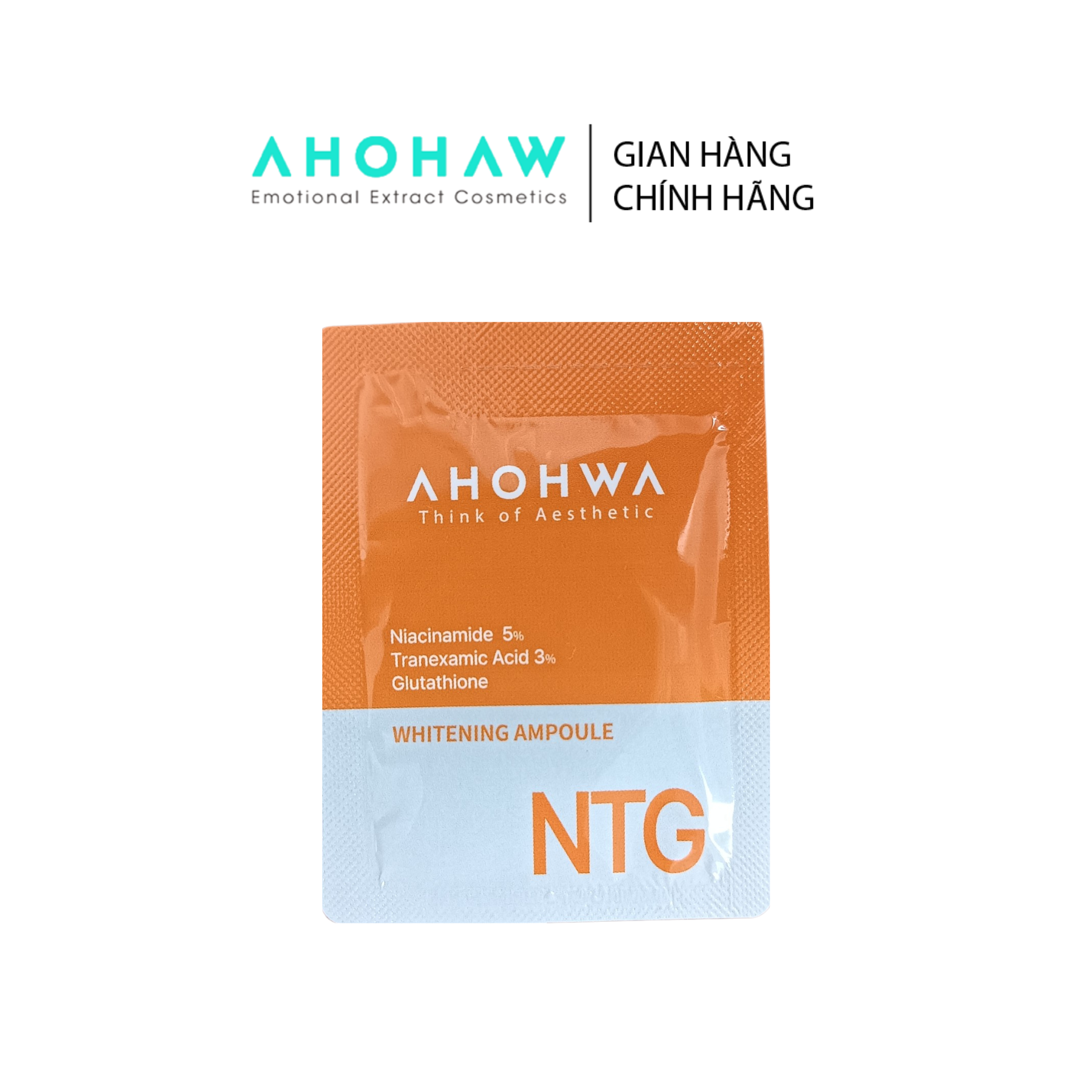 [Sample] Serum Tinh Chất Dưỡng Trắng Da Ahohwa Whitening Ampoule NTG ...