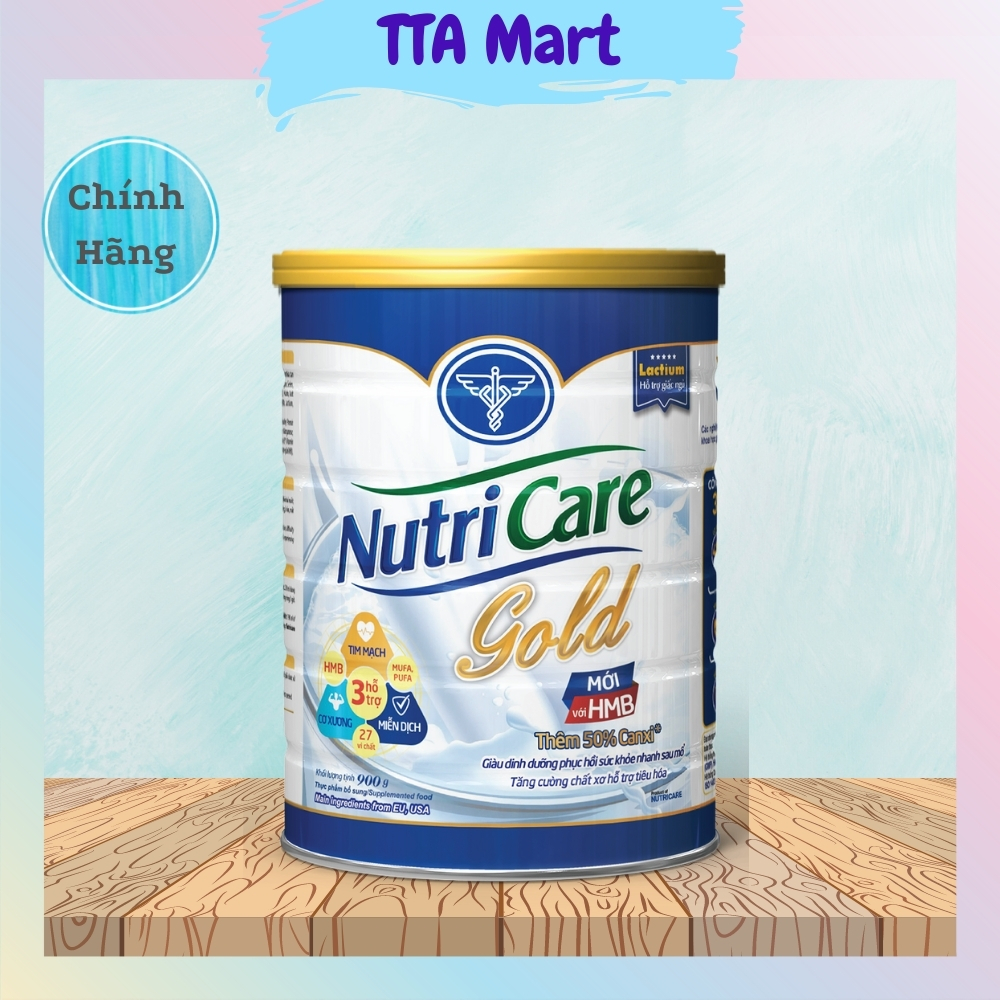 Sữa Nutricare Gold - bổ sung năng lượng cho người cao tuổi 900g | Lazada.vn