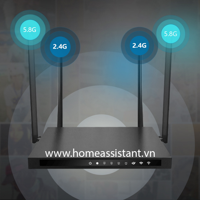 Router Wifi Mạng AC1200 LAN Gigabit IPQ4019 OpenWRT G-Dock 2.0 (Hỗ trợ ...