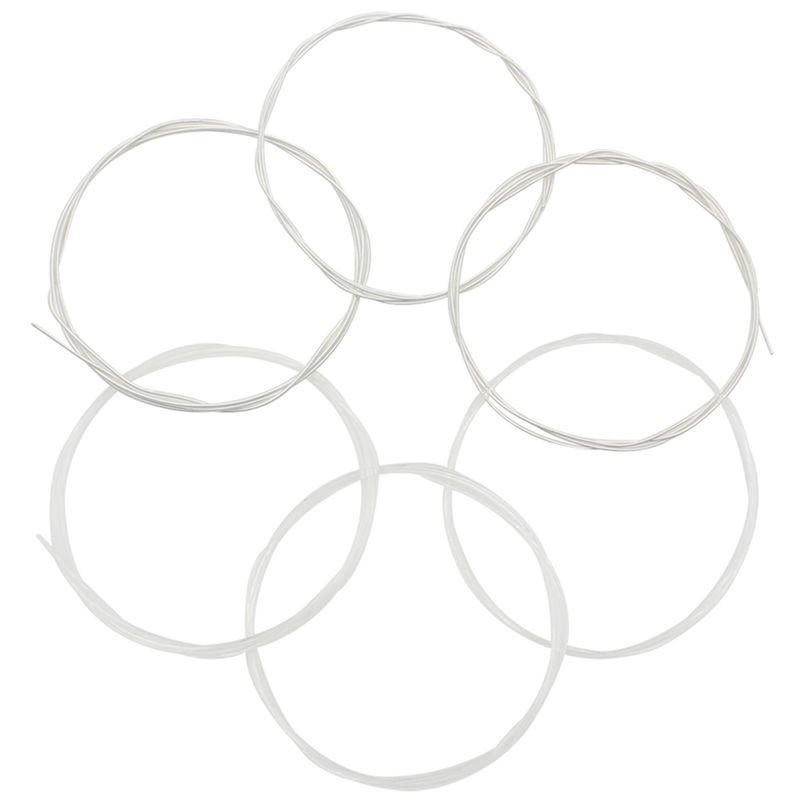 IRIN 6pcs/set Guitar Strings Set Nylon Silver Plating Super Light for ...