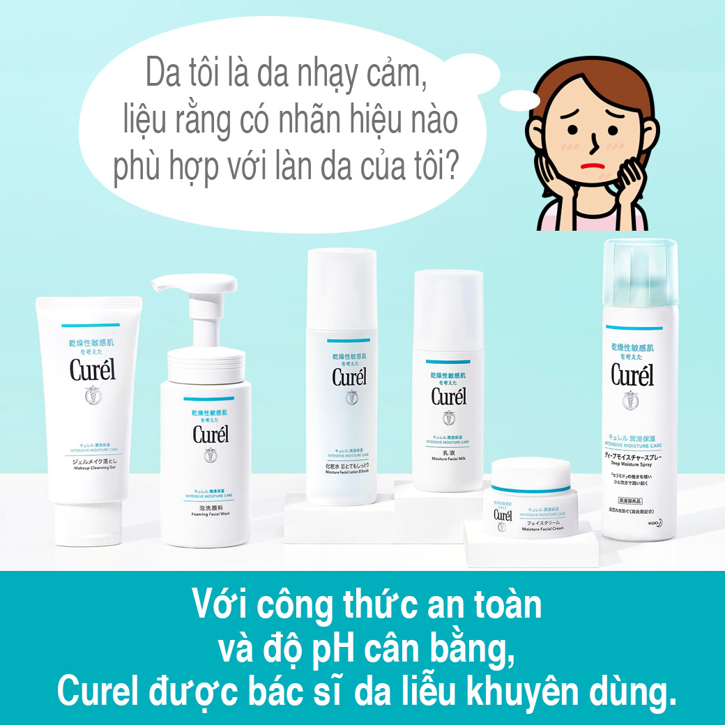 Son Dưỡng Môi Cấp Ẩm Chuyên Sâu Curel Intensive Moisture Care Moisture ...